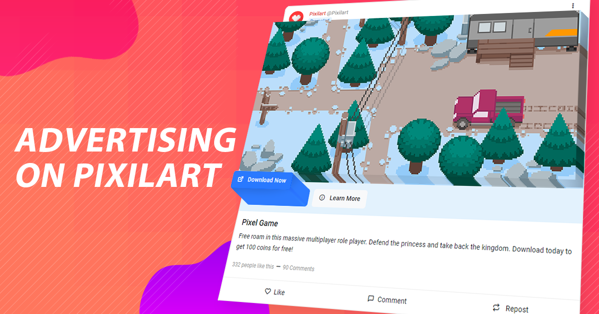 Advertising on Pixilart